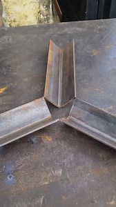 6.4K views · 46 reactions | secret trick to make L shaped iron joints with three directions #metalfabric #stickwelding #shorts | Tech Welder | Facebook
