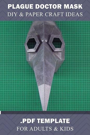 DIY Plague Doctor Mask Tutorial