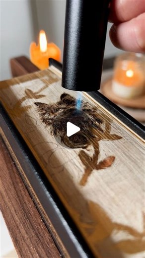 Court O'Reilly • Woodburning Artist on Instagram: "Burning a book continued. I’ve now completed 2/3 edges of this book with pyrography. Do you think you know the book yet? Full art & book title to be revealed in my next post. Stay tuned . . . . #woodburning #pyrography #woodburningart #pyrographyart #woodburningartist #pyrographyartist #bookart #bookstagram"