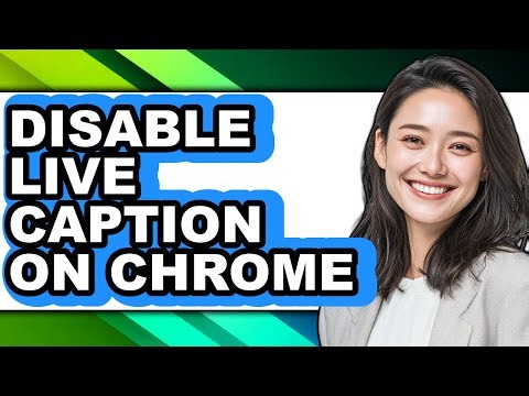 How to Disable Live Caption on Chrome (only Way)