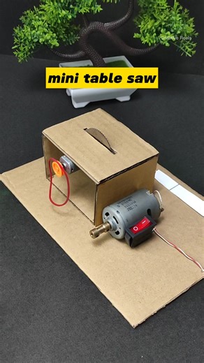 DIY Mini Table Saw: Build Your Own Cutting Machine