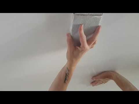 How to repair peeling ceiling paint