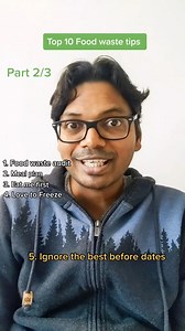 Top 10 Food Waste Tips Part 2/3. #foodwaste #foodwastesolution #foodwastetip #beeconow #ecotok #climatechange #ecotokcentral #sustainableliving #stopfoodwaste #ecofriendlyliving #lovefoodhatewaste | Be Eco - Save the Planet