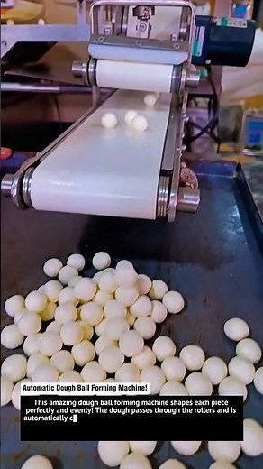 Automatic Dough Ball Forming Machine! | Smart Bakery Technology 2025 🍞⚙️