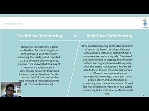 CRA Knowledge - Traditional Monitoring vs Risk Based Monitoring