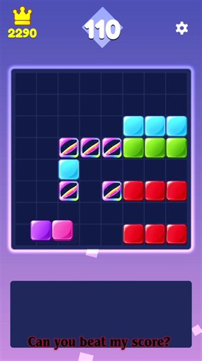 Can you beat my score? #puzzlegames #mobilegames #blockblast