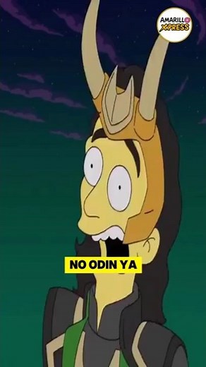 Lisa se hace Thor y le parte la cara a Loki