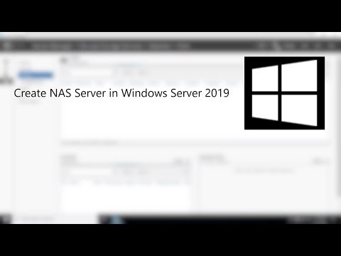 How To Create NAS Server in Windows Server 2019