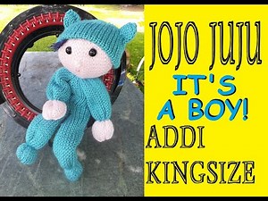 HOW TO MAKE EASY BABY BOY DOLL | KNITTING MACHINE