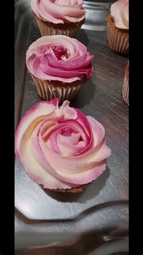 Elegant Rose Cupcakes for a Special Order