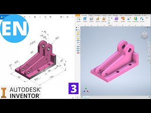 Autodesk Inventor | Tutorial for Beginners | Exercise 3