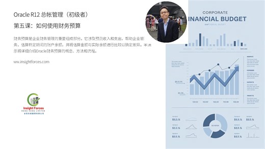 Oracle EBS | Oracle R12 总帐管理（初级者) | 第五课：如何使用财务预算 | 广东话版本