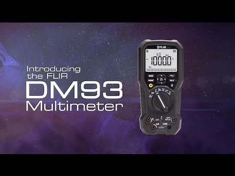 FLIR DM93 Digital Multimeter Product Video