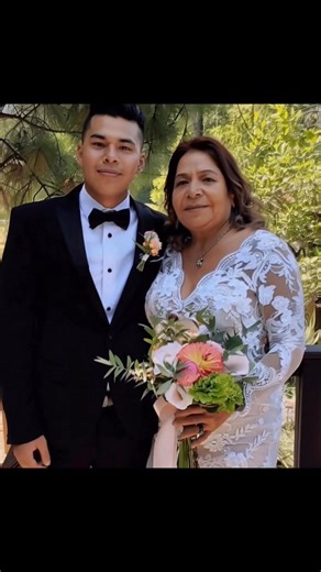 When I married his eldest son, my mother-in-law put on a white lace wedding dress and clung to him as if she were the bride. I let it slide.But at my brother-in-law's wedding last weekend, I warned the new bride: "I might redo the dress thing.""Please," she laughed. "He promised he wouldn't."And my mother in law? She put on the same white dress - with red fajin, heels, glammed up with all the dramatic bridal look - again.She glued to the boyfriend all day like he was a prop, hoarding pictures an