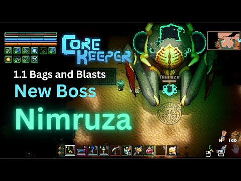 Core Keeper 1.1 | How to find, spawn and defeat Nimruza, Queen of the Burrowed Sands (Boss Guide)