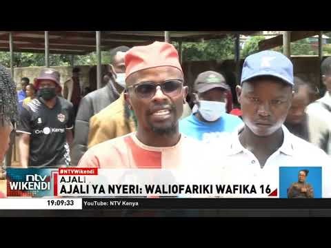 Familia 10 kati ya 16 ambazo zilipoteza wapendwa wao barabarani Nyeri zatambua miili ya jamaa zao