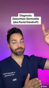 18K views · 164 reactions | What’s on your skin? #dermdoctor A flaky, red rash by the corner of the nose, in the eyebrows, behind the ears, or in the scalp is commonly seborrheic dermatitis. It’s basically facial dandruff This is actually caused by a yeast on the skin, so we treat it with antifungal agents. Anti-dandruff shampoos and antifungal‘s are really helpful. If that doesn’t work, see your dermatologist, we have stronger medication! | Doctorly | Facebook