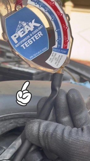 Oil in the coolant? 🤯 . . . #coolant #mechanic #damage #carcheckerae #dubai #dubaicars #uae #problem #repair #inspection