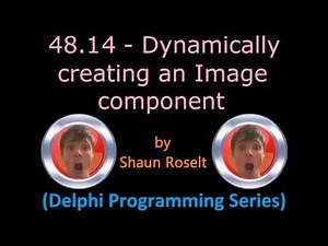 Delphi Programming Series: 48.14 - Dynamically creating a Image component