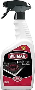 Weiman Cooktop Cleaner for Daily Use Streak Free, Residue Free, Non-Abrasive Formula