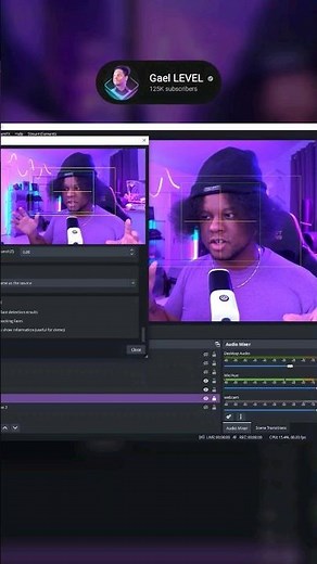 Face Tracking in OBS Studio #obsstudio