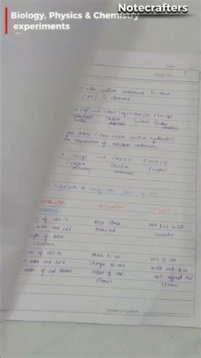 biology physics chemistry practical class 10 l science practical file class 10 pdf #students #study