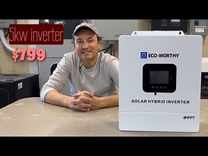 Ecoworthy 5kw inverter, install and battery communication