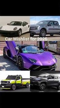 2026 Automotive Industry Wishlist