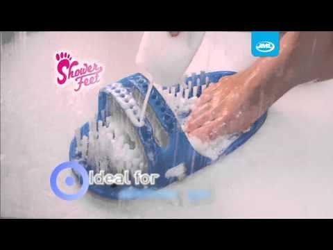 Shower Feet - Clean and massage your feet without bending