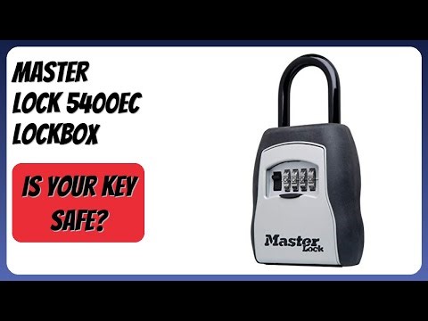 REVIEW (2025): Master Lock 5400EC Lockbox. Features