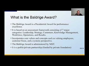 IS4ID - 8/28/23 Implementation Science and the Baldrige Model of Healthcare Quality