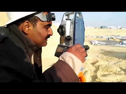 How to do Resection with Sokkia Total Station CX 105 & CX 107 in Urdu & Hindi