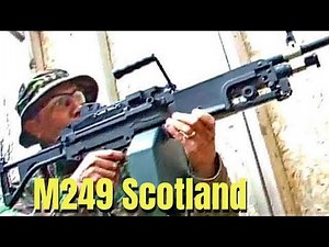 Airsoft M249 AK74su G36c The Fort Scotland