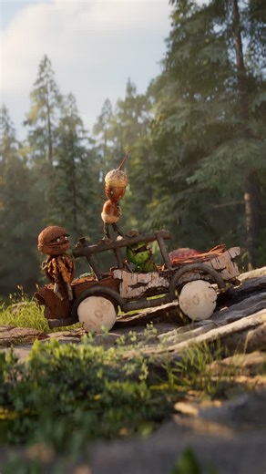 Rokoko - Mocap & Animation on Instagram: "Character animation and storytelling at its most charming. 🛡️🐿️ @filipmas & @pureshorefilms are creating something truly special with @acorns_adventure (Kaštánci). Beyond the stunning environments, the character performances carry so much heart. 🍂✨ By using Rokoko to capture the nuances of movement, they’ve managed to give Quido and the inhabitants of Resinland a distinct personality that feels incredibly natural within their @unrealengine pipeline. I