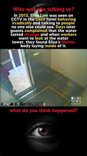 Elisa Lam's Disappearance At The Cecil Hotel #shorts