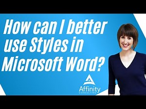 Affinity Insight Preview: Word Styles