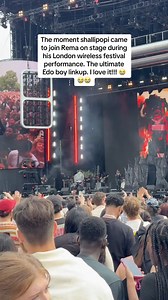 5.8K views · 199 reactions | Rema and Shallipopi doing their thing . Vc: Finsbury Park/T Disclaimer : No copyright intended. | Innocent Tino | Facebook