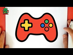HOW TO DRAW A VIDEO GAME CONTROLLER
