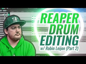 How to edit metal drums in Reaper DAW (Part 2 of 2)