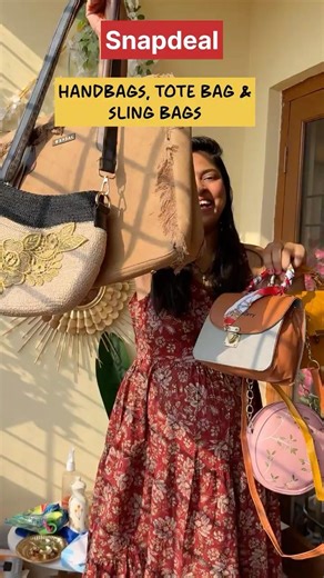 Handbags, tote bags and slong bags from @Snapdeal