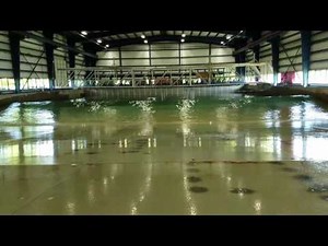 OSU Wave Lab Tsunami Test