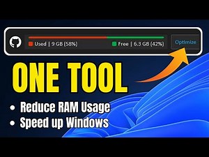This ONE TOOL will Fix HIGH Memory USAGE | 🚀Speedup Windows 10/11