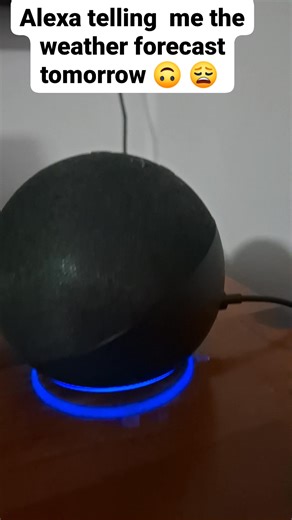 Alexa telling me the weather forecast tomorrow😚🥰#fbreelsfyp #followerseveryone #contentcreator #everyone #weather | Jenerose Patino Hurt