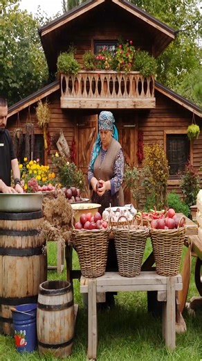 🍁 Mountain Lifestyle 🍃 Traditional Wood Fire Cooking 🔥. | Tianxi Lover