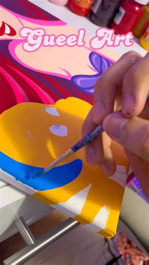 Ariel 💕 #new #reel #lasirenita #ariel #thelittlemermaid #princesa #disney #princes #gueelart #smile #neon #rosa #pink #fy #fyp | Gueelart