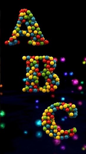 Colourful Ball Letters ABC Song | Alphabet Learning for Kids #abcd #toddlerlearning #alphabetsong