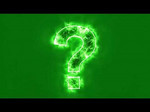 Cinematic Green Screen Question Mark Effect: Mysterious Overlay VFX Free Download