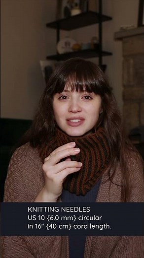 Learn to Knit this Brioche Cowl #freeknittingpattern #briochestitch
