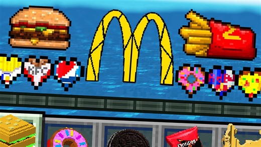 From McDonald’s to Mars: The Wildest Food Hearts in Minecraft
