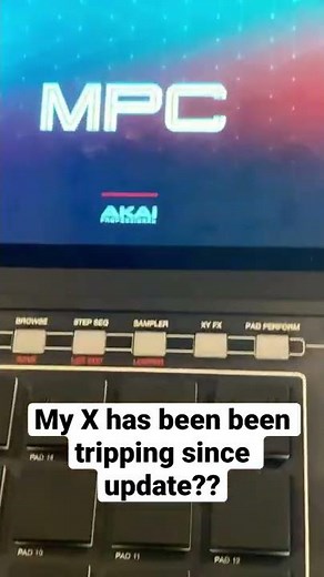 My MPC X has not been the same since the update 😳 Have y’all had any issues?